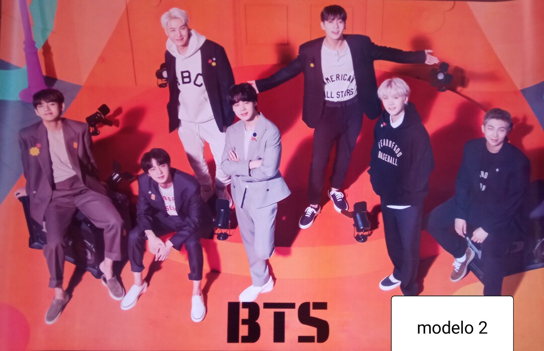BTS Posters 2 Pieces Set Models to Chooce 55CM X 85CM Fanmade - Etsy