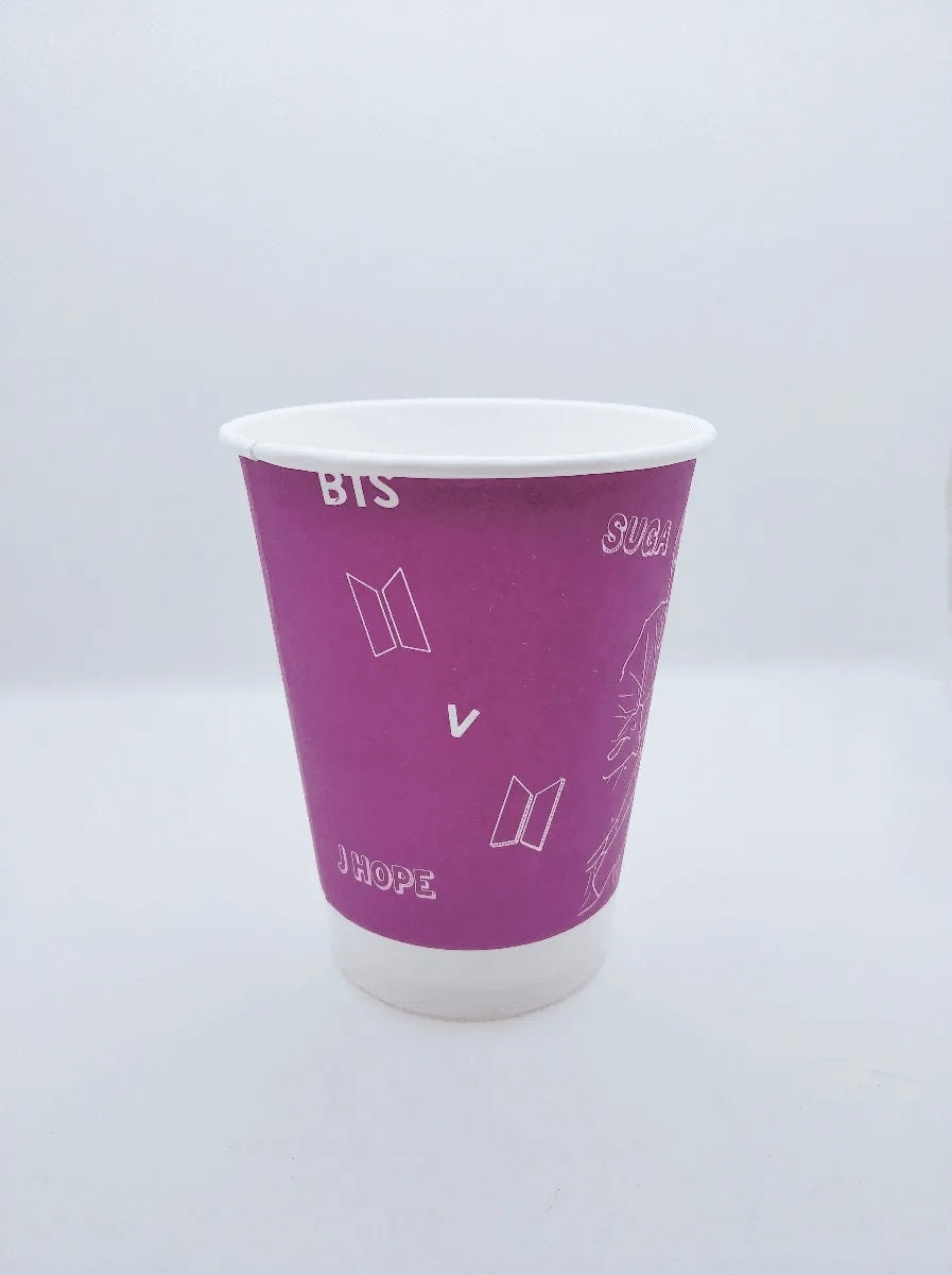 50 BTS Paper Cups BTS Coffe Cups BTS Cups Bts for - Etsy