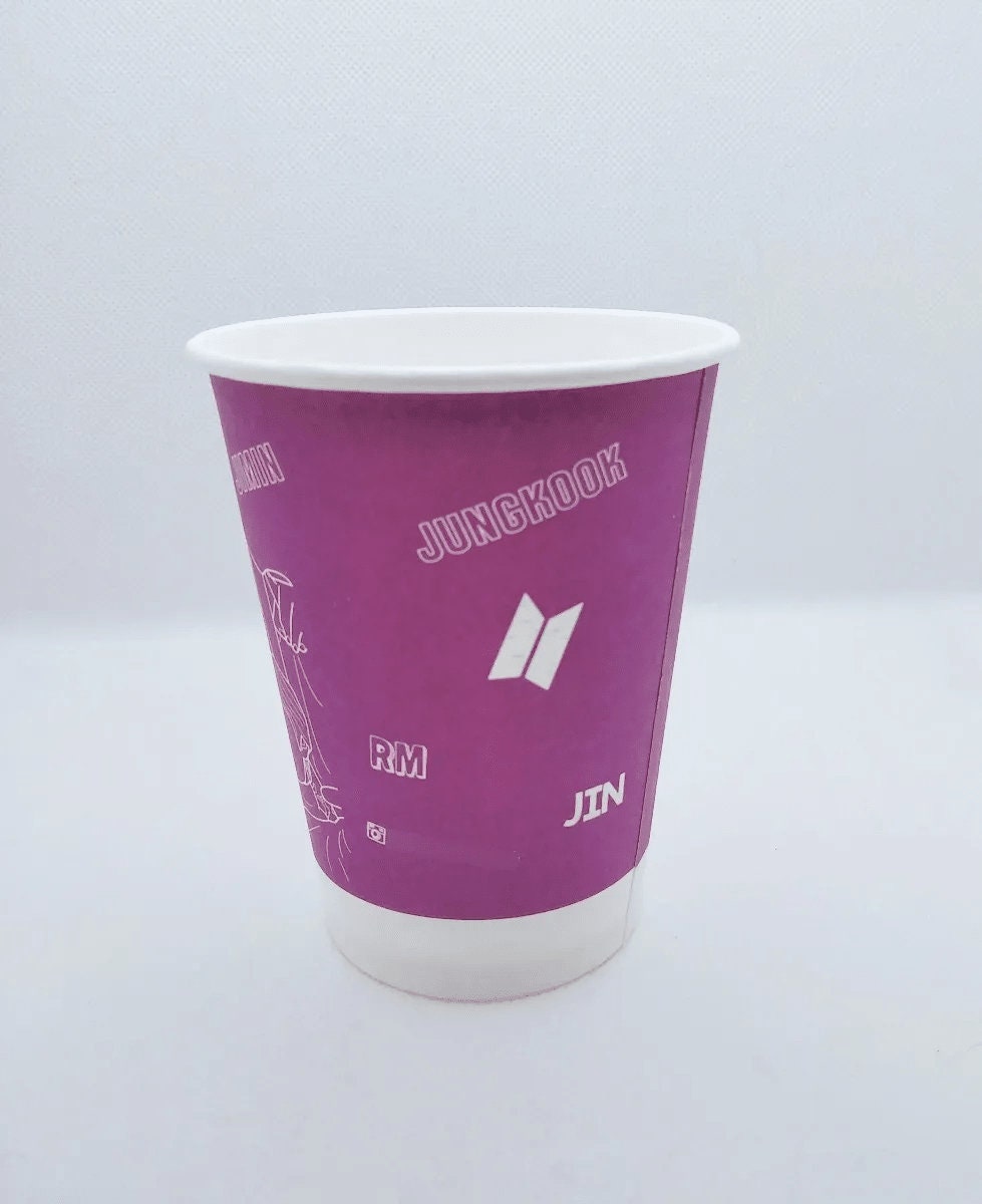 50 BTS Paper Cups BTS Coffe Cups BTS Cups Bts for - Etsy