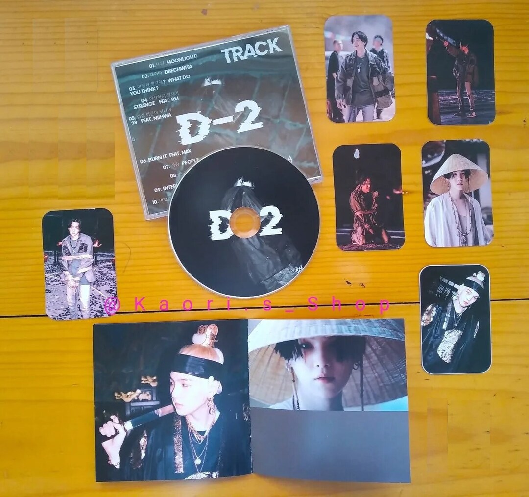 D2 by August D | Album | Min Yoongi | SUGA | BTS Fanmade | Kpop - Etsy