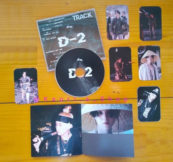 D2 by August D Album Min Yoongi SUGA BTS Fanmade | Etsy