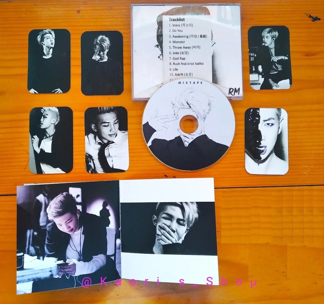 RM by Kim Namjoon | Mixtape-physical Album | Fanmade | BTS | K-pop - Etsy
