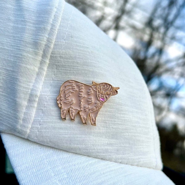 Cow Pin - Etsy