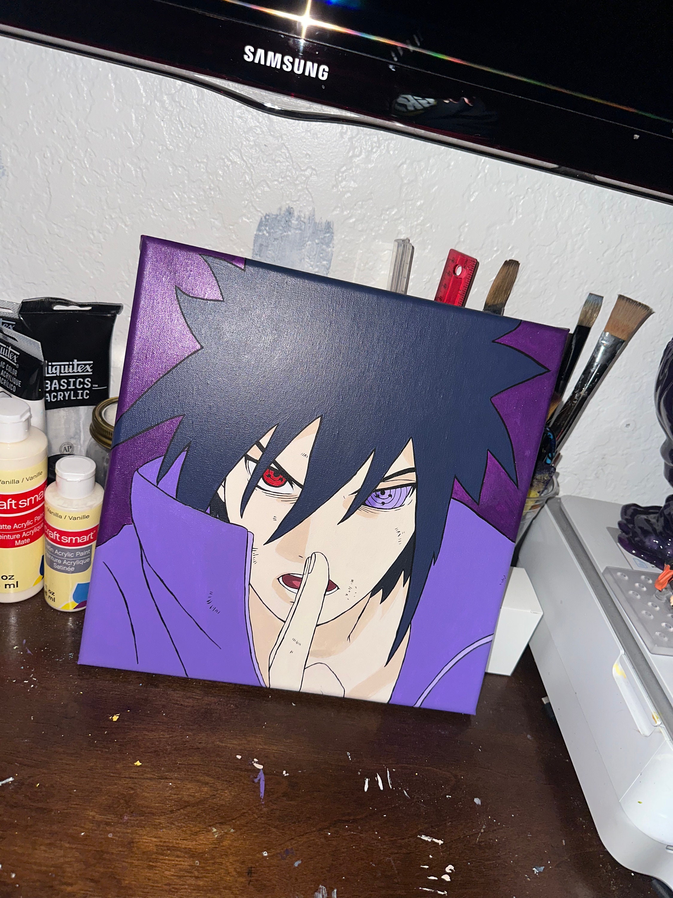 Anime Acrylic Painting - Etsy