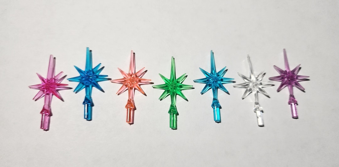 Small Snowflake-ceramic Tree Replacement Star - Etsy