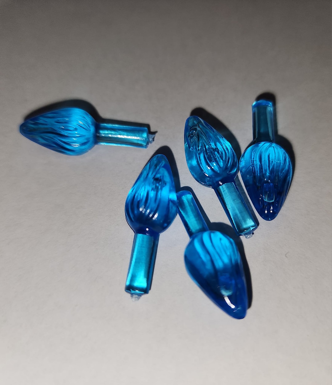 QTY 100-medium Twist Plastic Ceramic Christmas Tree Replacement Bulbs ...