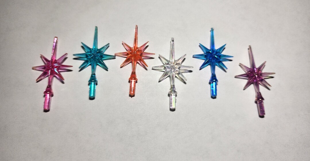 Small Aurora Snowflake-ceramic Tree Replacement Star - Etsy