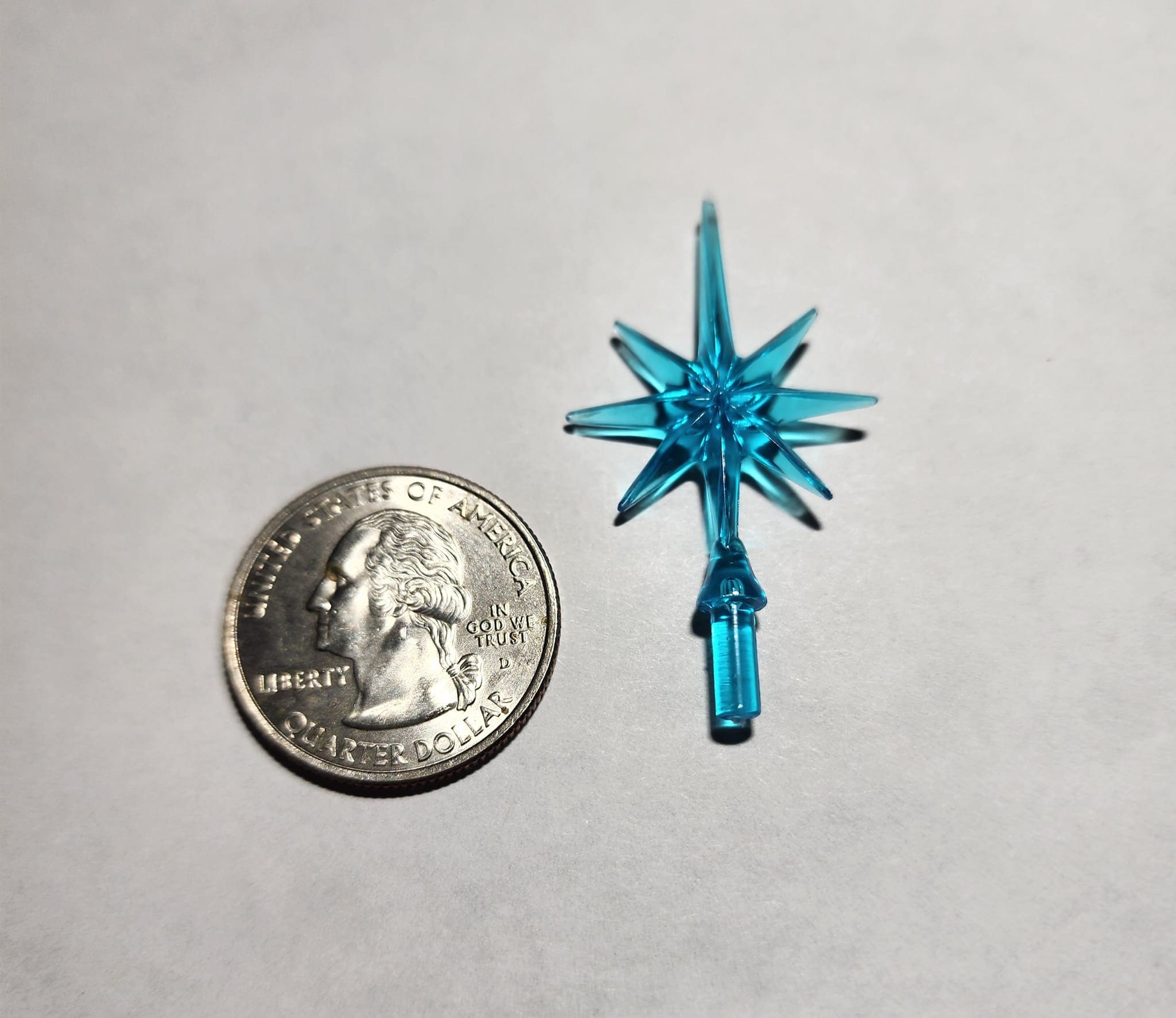 Small Snowflake-ceramic Tree Replacement Star - Etsy