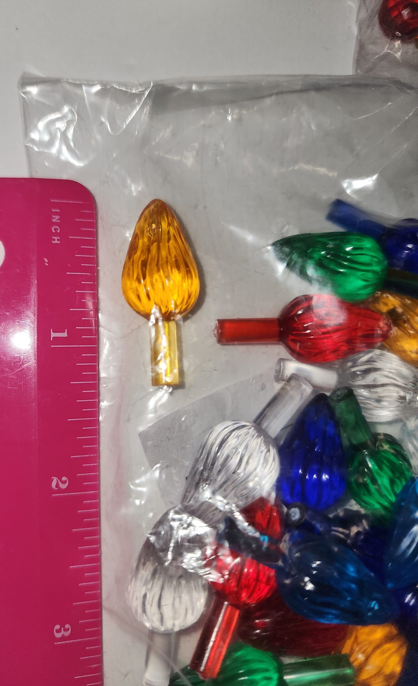 QTY 25-LARGE Twist Plastic Ceramic Christmas Tree Replacement Bulbs - Etsy