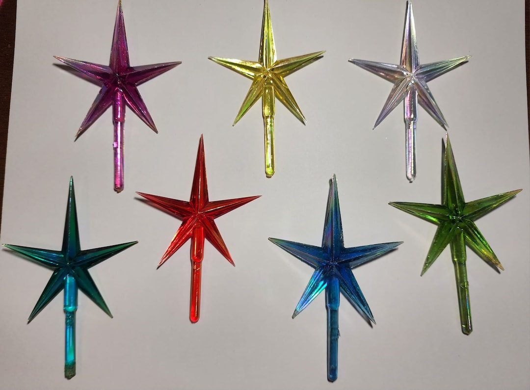 Large Aurora Ceramic Christmas Tree Star - Etsy
