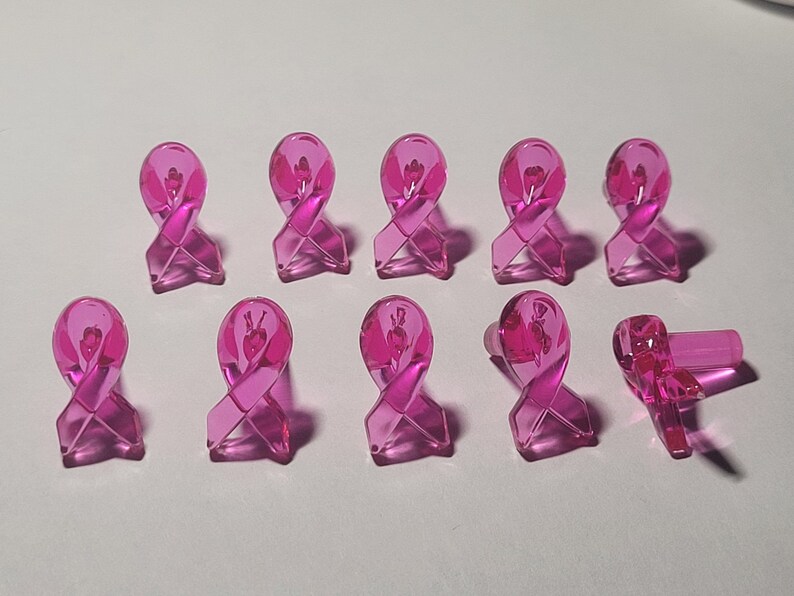 Breast Cancer Ribbon Replacement Ceramic Tree Bulbs - Etsy