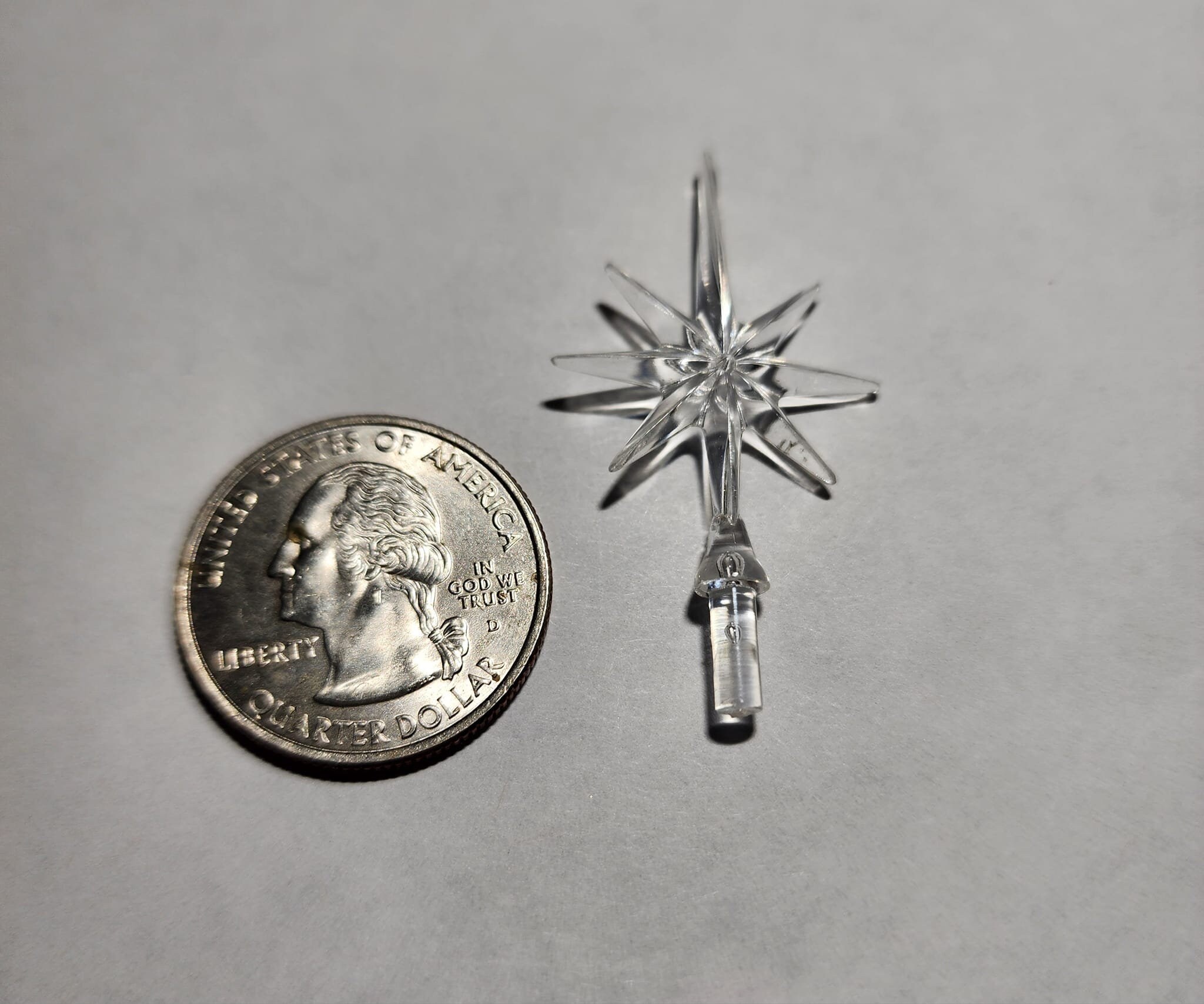 Small Snowflake-ceramic Tree Replacement Star - Etsy