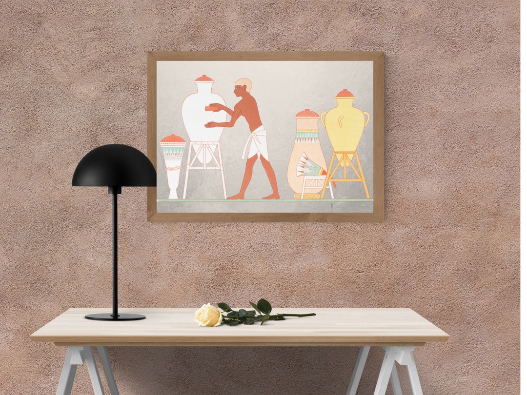 Ancient Egypt Art Print,vintage Art,egyptology Artwork,printable Wall ...