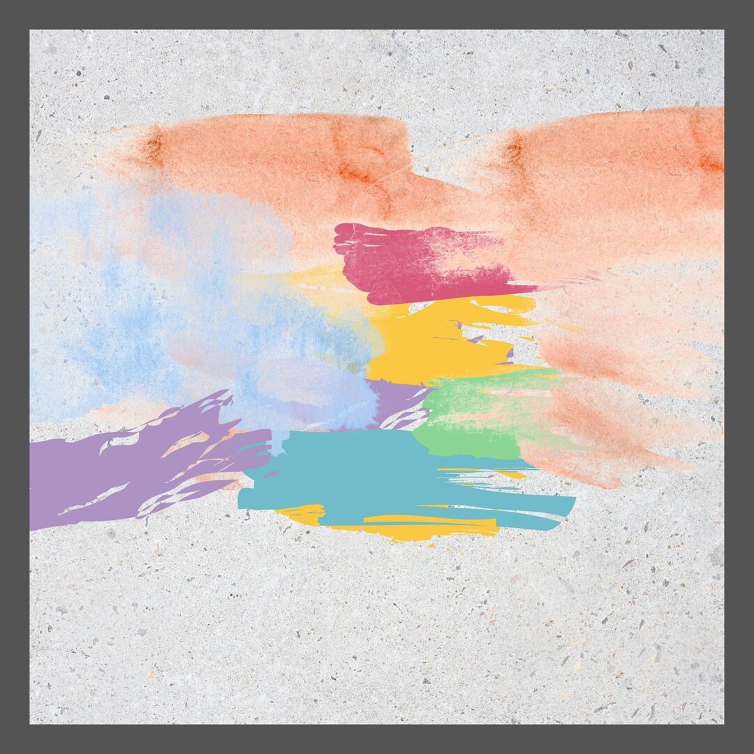 Printable Color Splash Wall Art,digital Art Print,digital Download ...