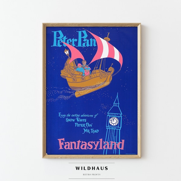 Peter Pan Poster - Etsy