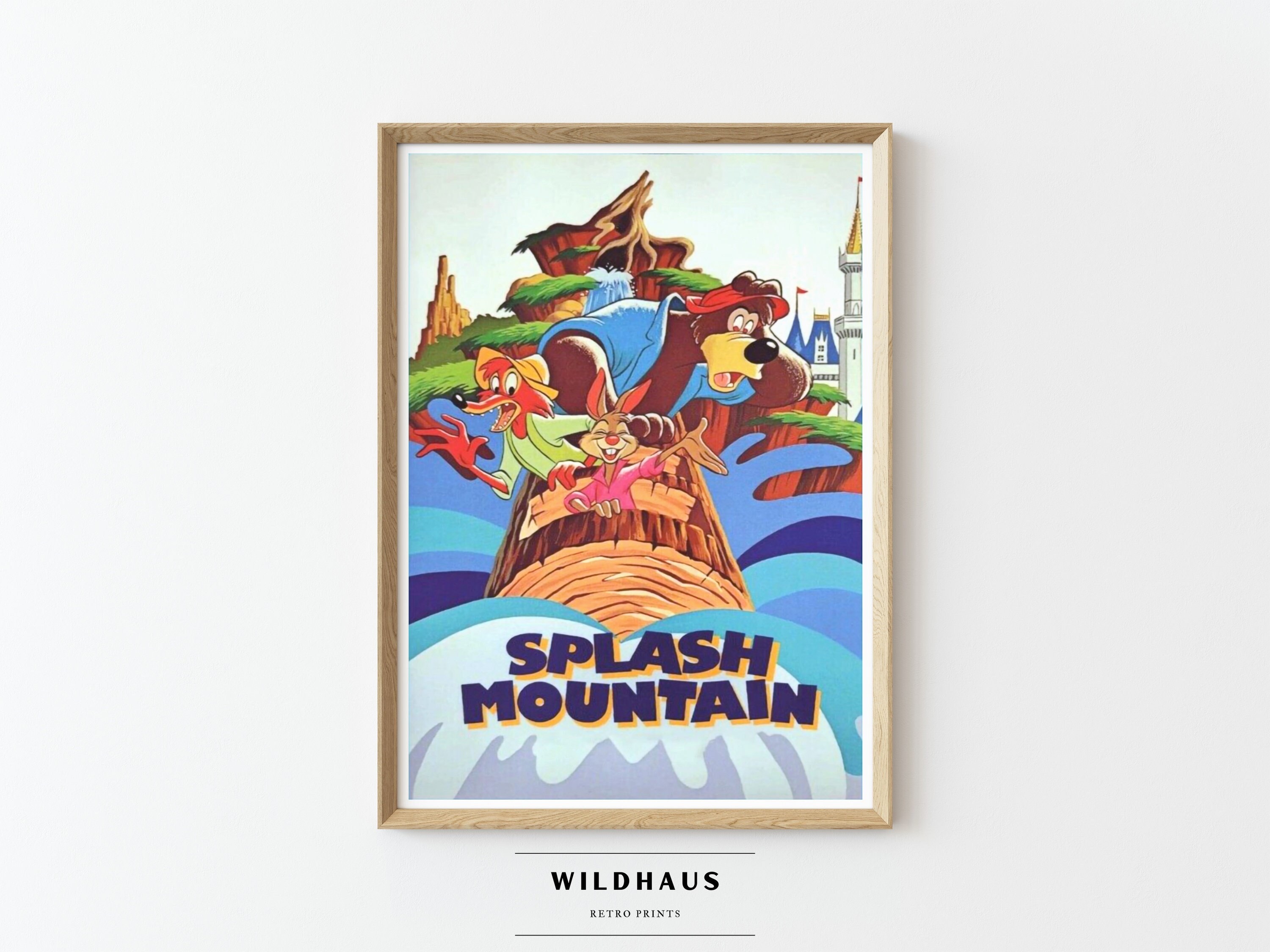 Splash Mountain Art