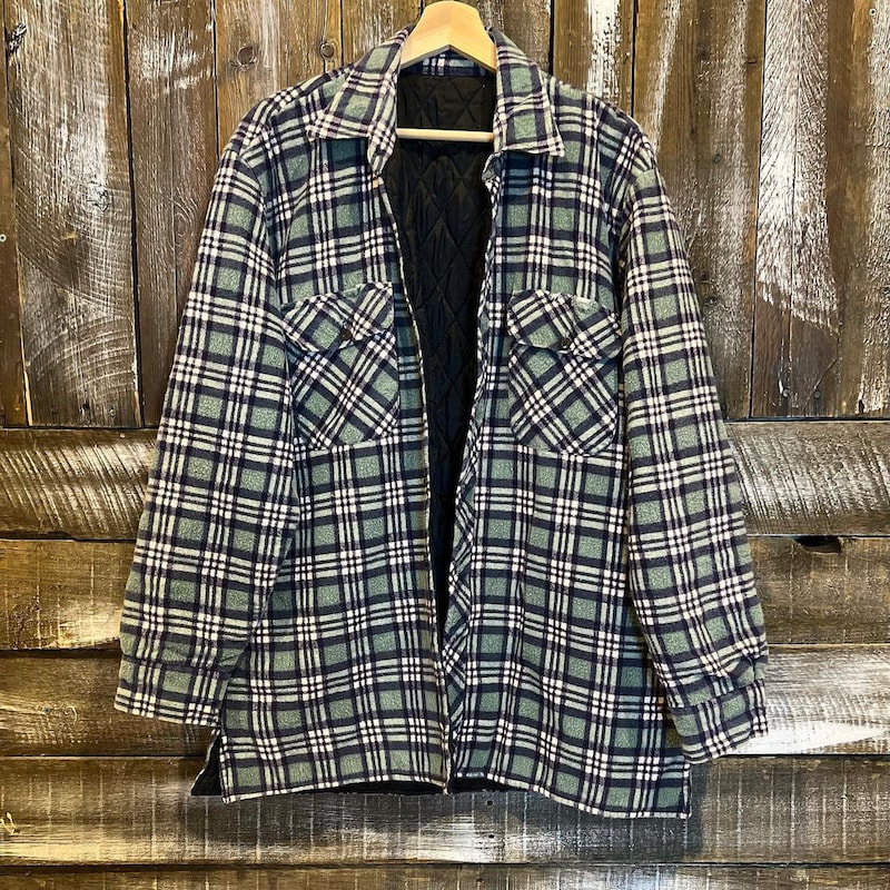 Flannel Jacket - Etsy
