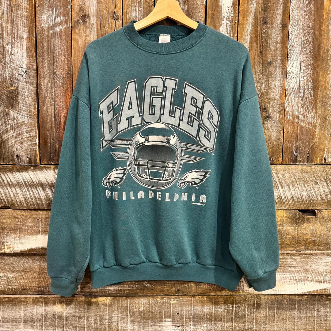 Vintage Philadelphia Eagles Sweatshirt - Etsy