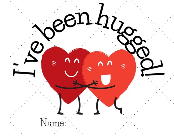 You've Been Hugged Staff Morale Booster | Etsy