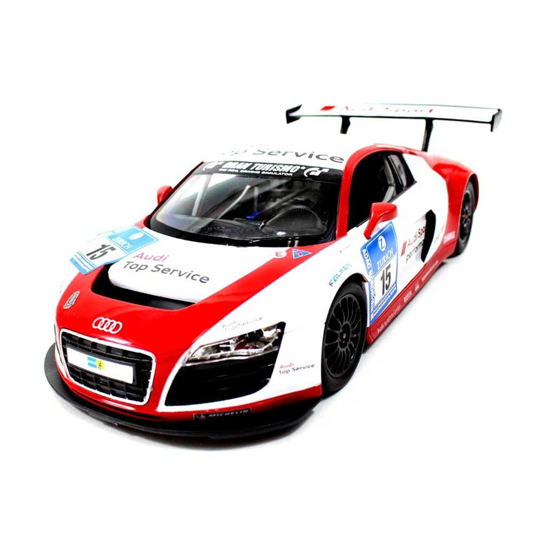 RC Audi R8 LMS Performance Model With LED Lights 1:14 Red - Etsy