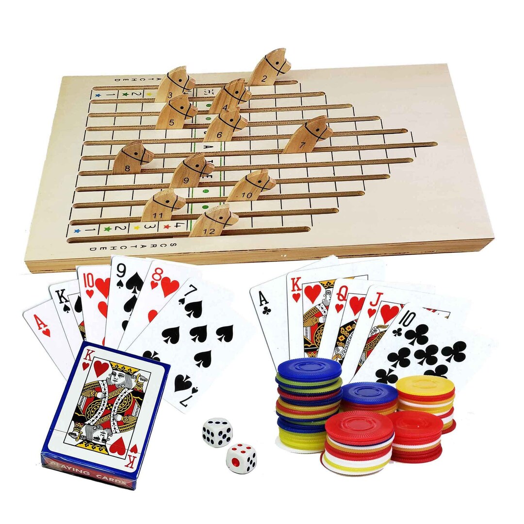 Horse Racing Board Game Across the Board Horseracing Game Set - Etsy