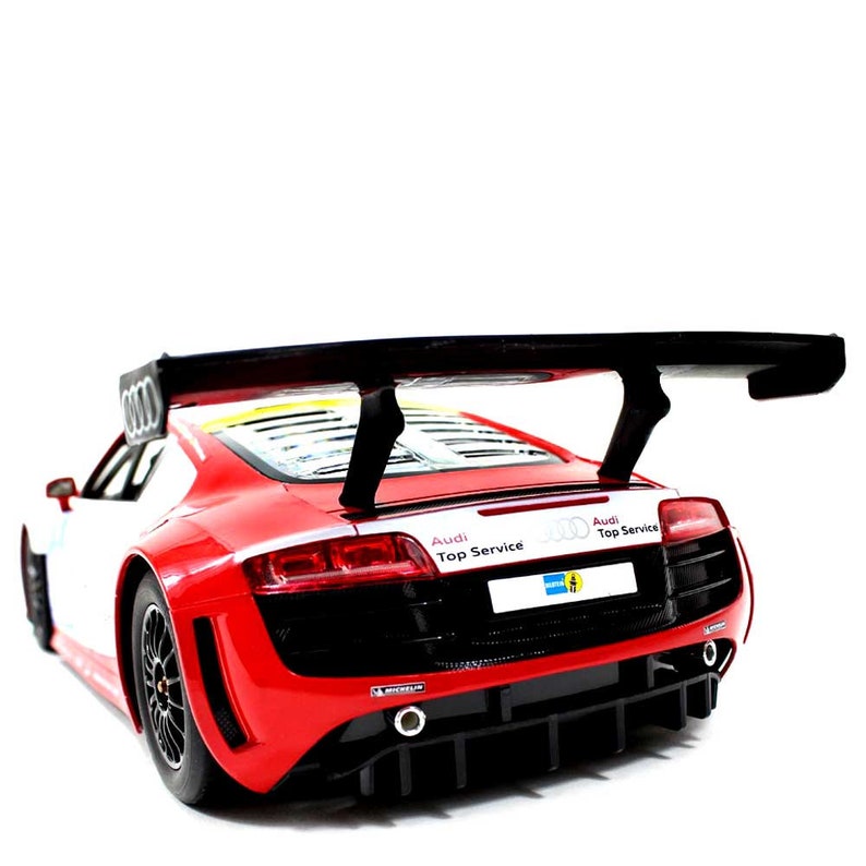 RC Audi R8 LMS Performance Model With LED Lights 1:14 Red - Etsy