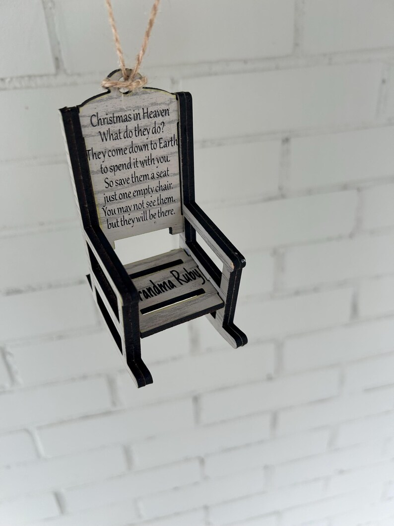 Save a Seat - Christmas in Heaven SVG File Poem by John F Connor ...