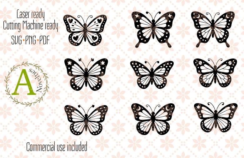 Butterfly SVG | Layered Butterfly Cut File for Laser, Cricutv| Instant ...
