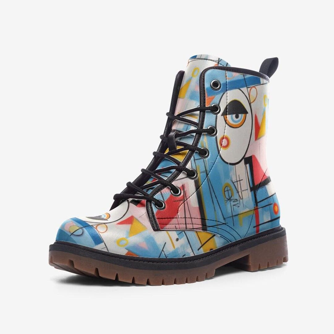 Marcoo Vegan Combat Boots | Cruelty Free Vegan Leather Boots - Etsy