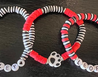 Personalized Teacher Back 2 School Bracelet - Etsy