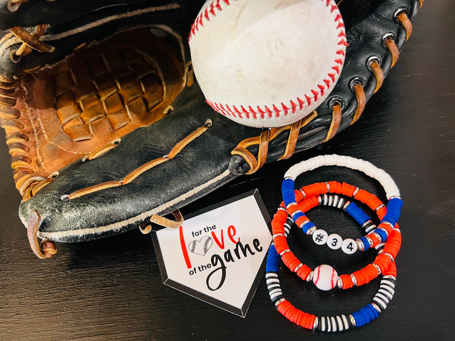 Personalized Baseball for the Love of the Game Spirit Bracelet - Etsy