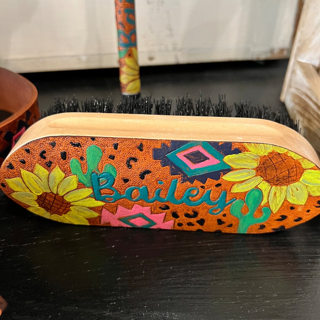 Custom Stock Show Pig Brush Personalized With Your Name, Initials or ...