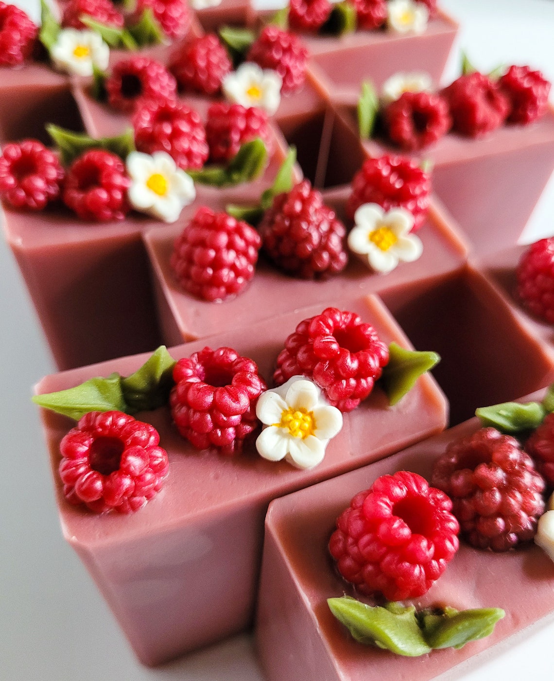 Raspberry Soap, Seasonal Summer Housewarming Gift, Fresh and Sweet Hand ...