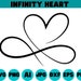 Infinity SVG, Infinity Heart Svg, Infinity Symbol Svg to Show Eternal ...