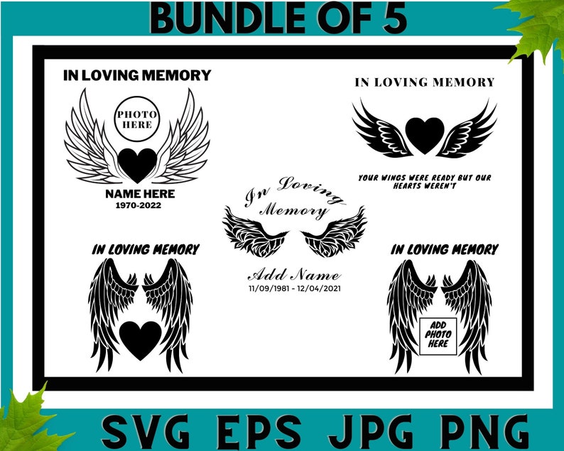In Loving Memory Svg, in Memory Svg, in Loving Memory Png, Memorial Day ...