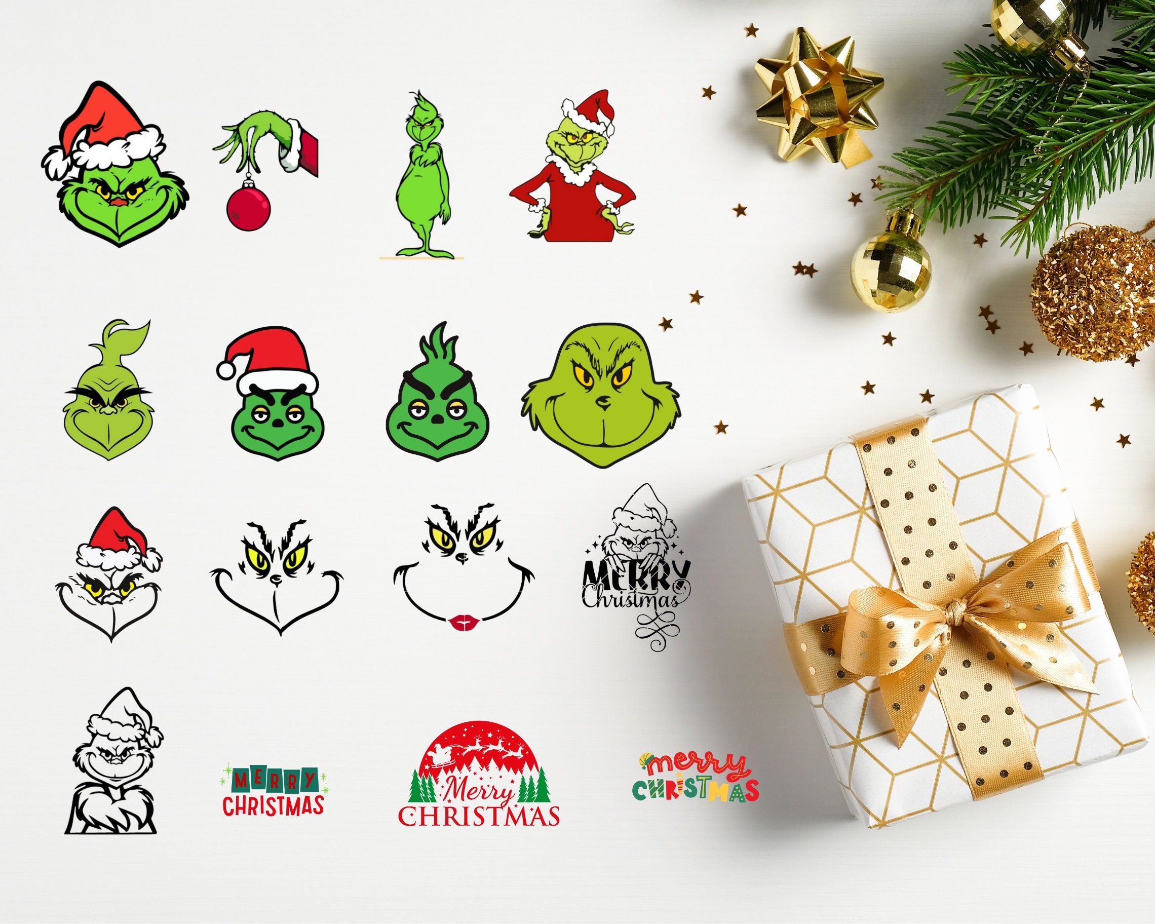 Grinch Svg Grinch Face Svg Grinch Png Merry Grinchmas Svg - Etsy New ...