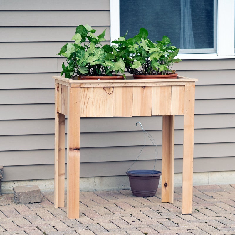 Elevated Planter Box - Etsy