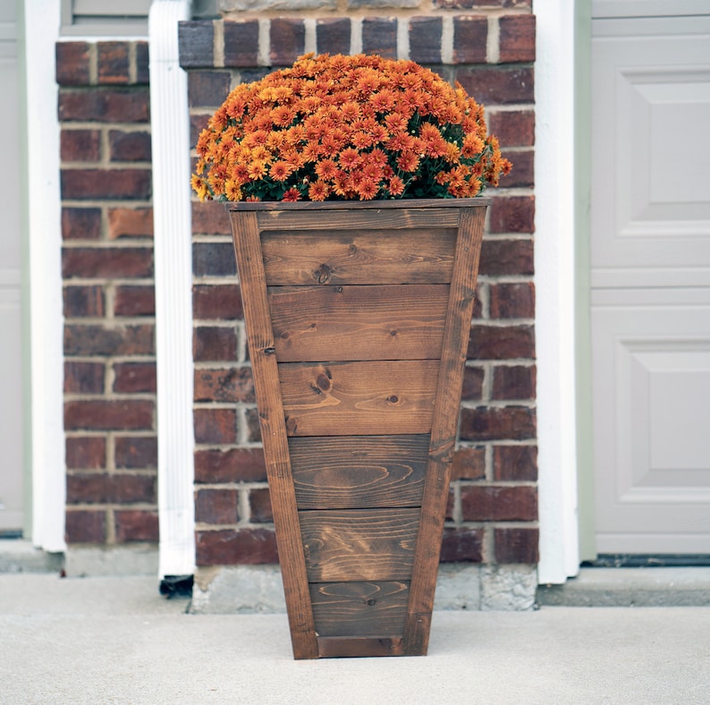 Entryway Planter/tall Planter/flower Box/entrance - Etsy