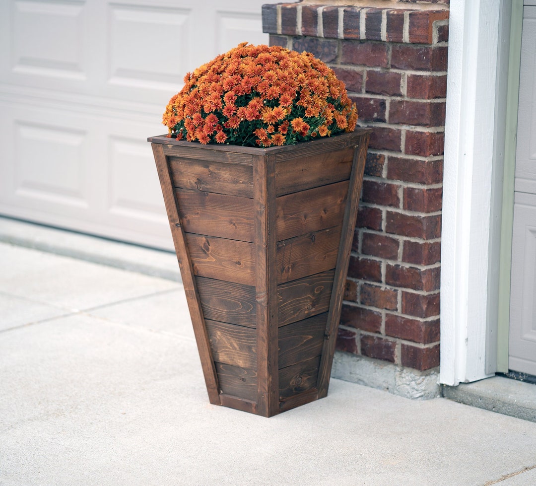 Entryway Planter/tall Planter/flower Box/entrance Planter/wedding ...