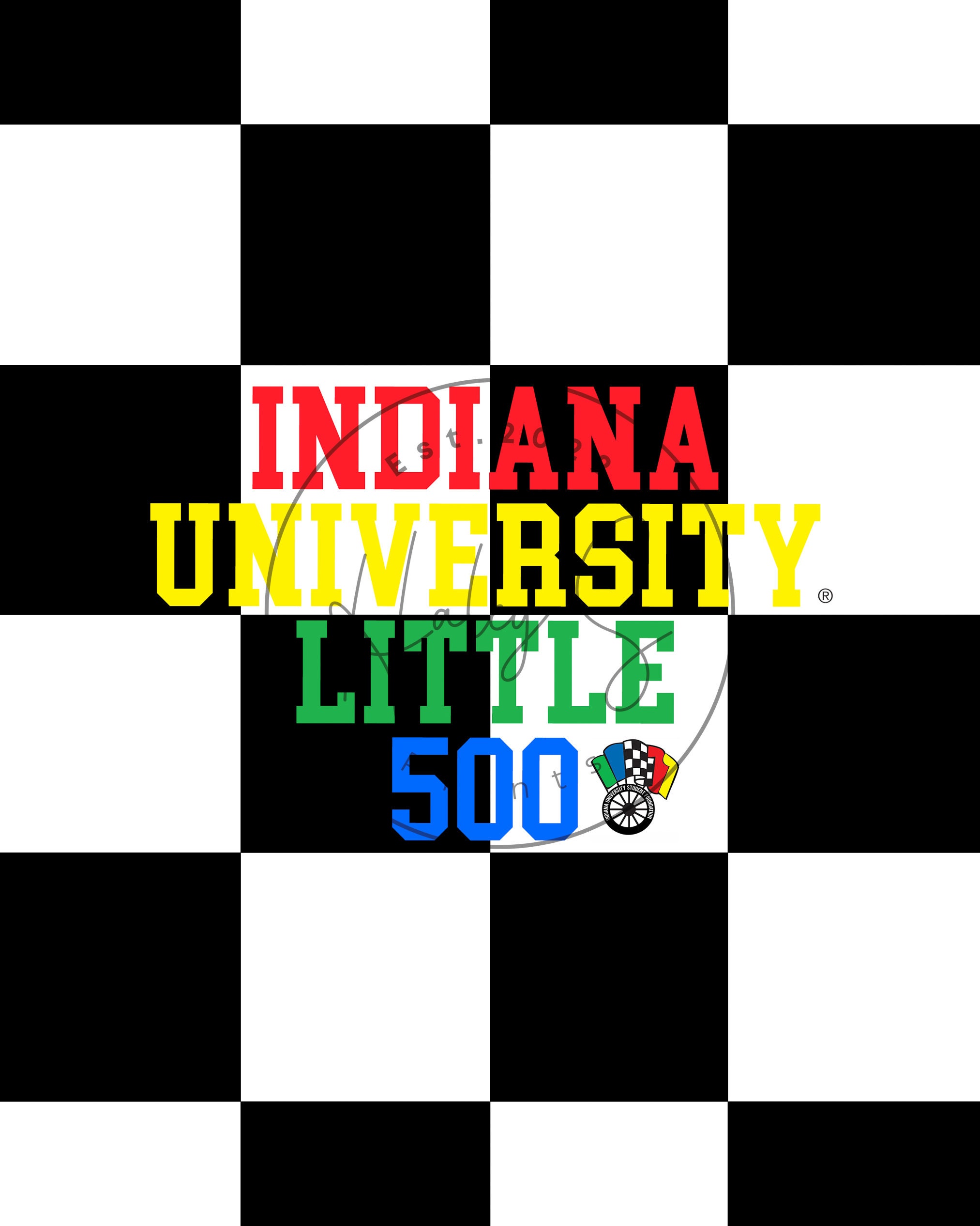 IU Little 500 Print | Indiana University Art - Etsy