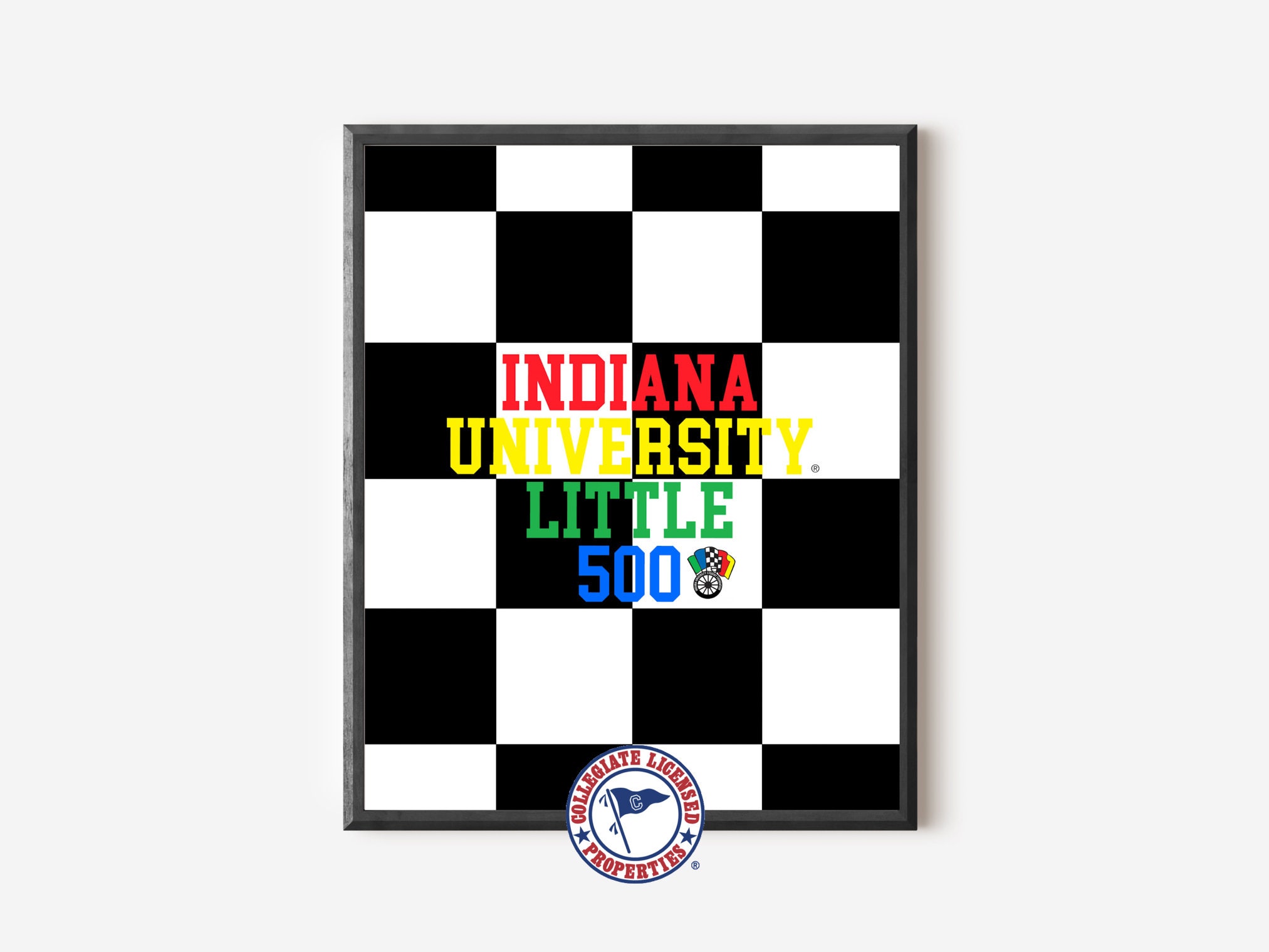 IU Little 500 Print | Indiana University Art - Etsy