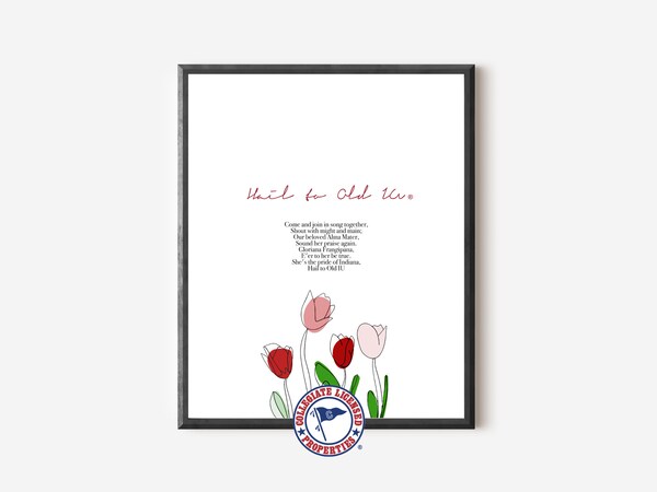 Iu/indiana University/sample Gates/iu Campus/graduation - Etsy
