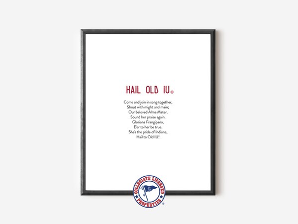 Iu/indiana University/sample Gates/iu Campus/graduation - Etsy