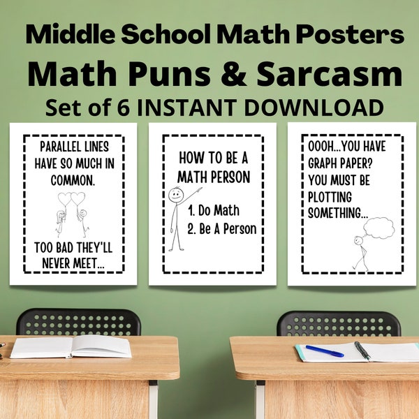 Middle School Classroom Decor - Etsy