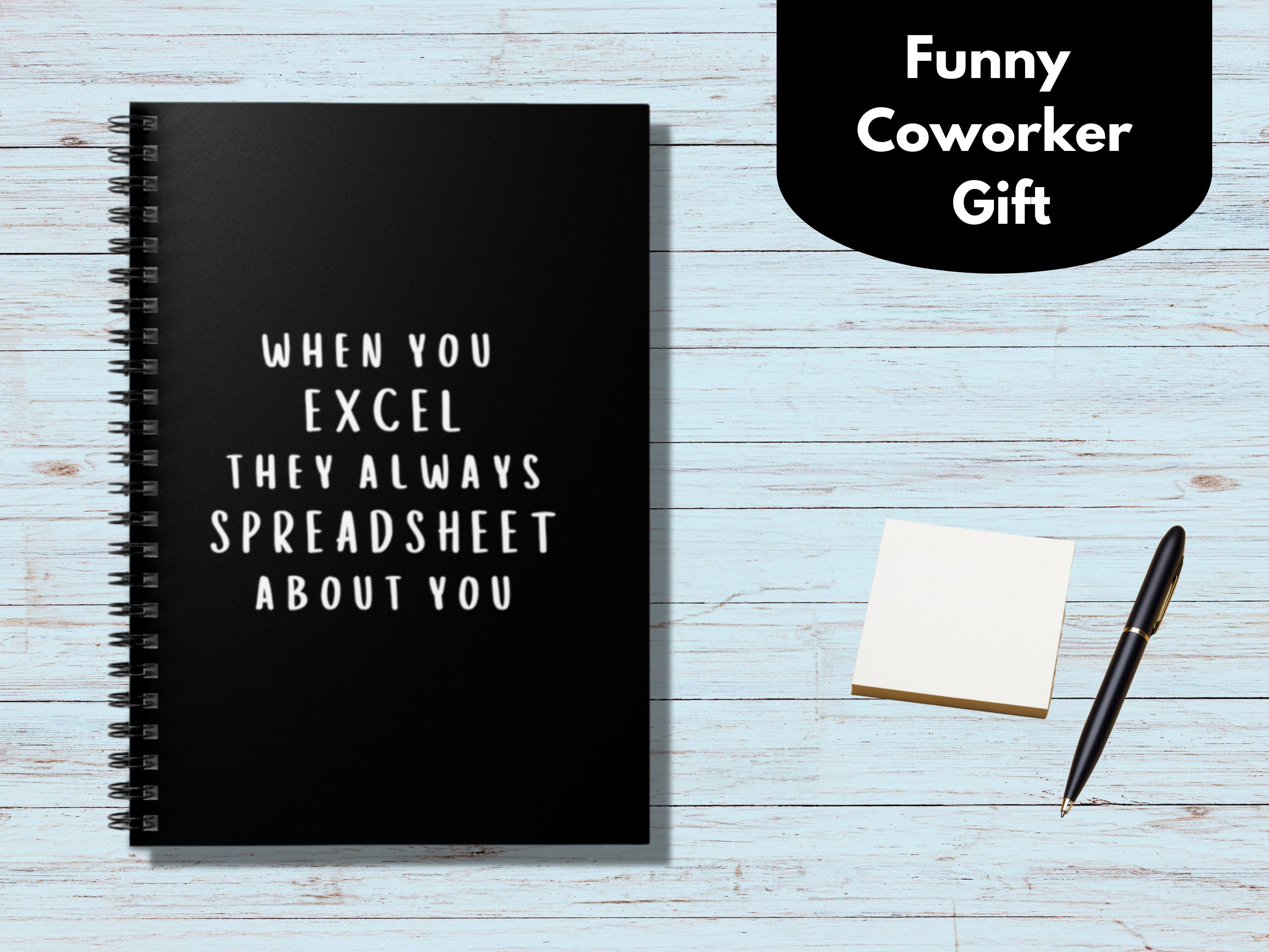 Funny Office Notebook Gag Gift for the Him Boss Coworker - Etsy