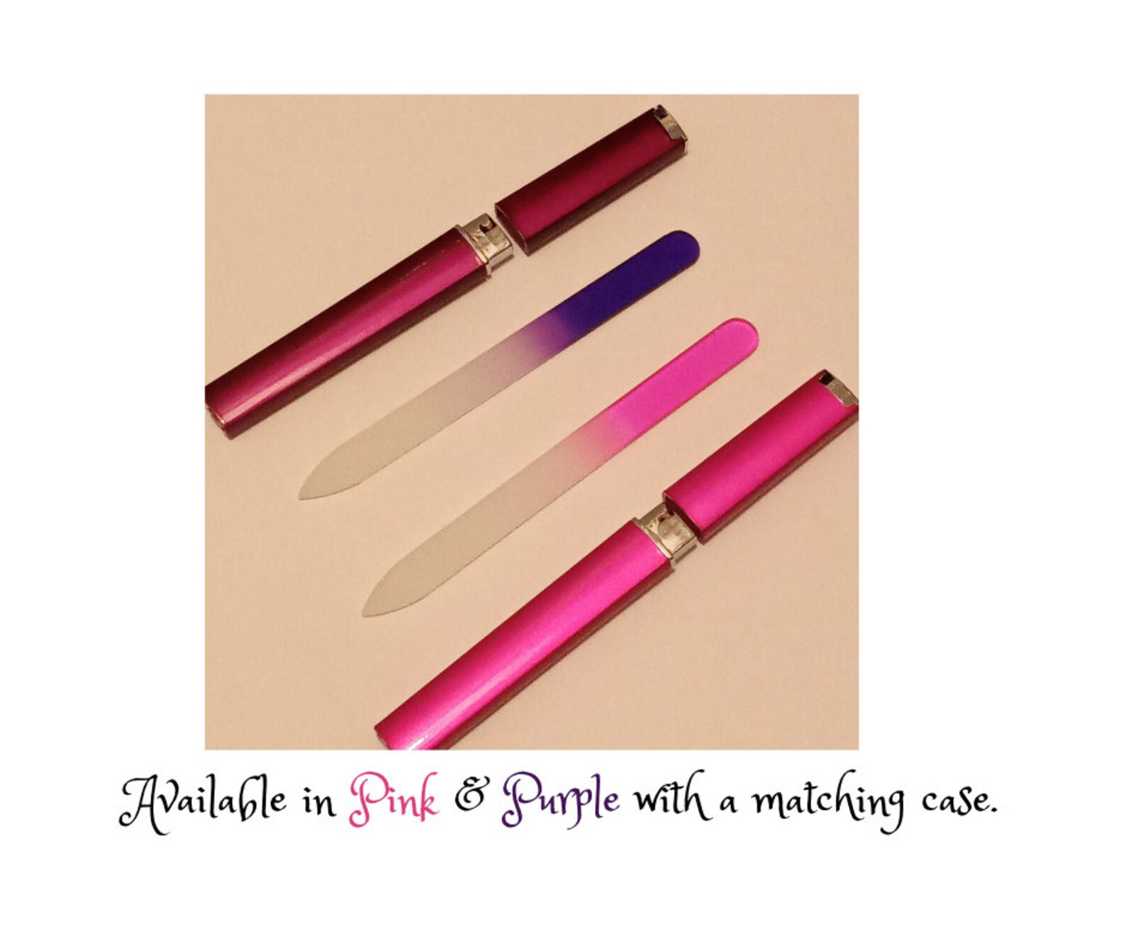 Personalised Nail File - Etsy UK