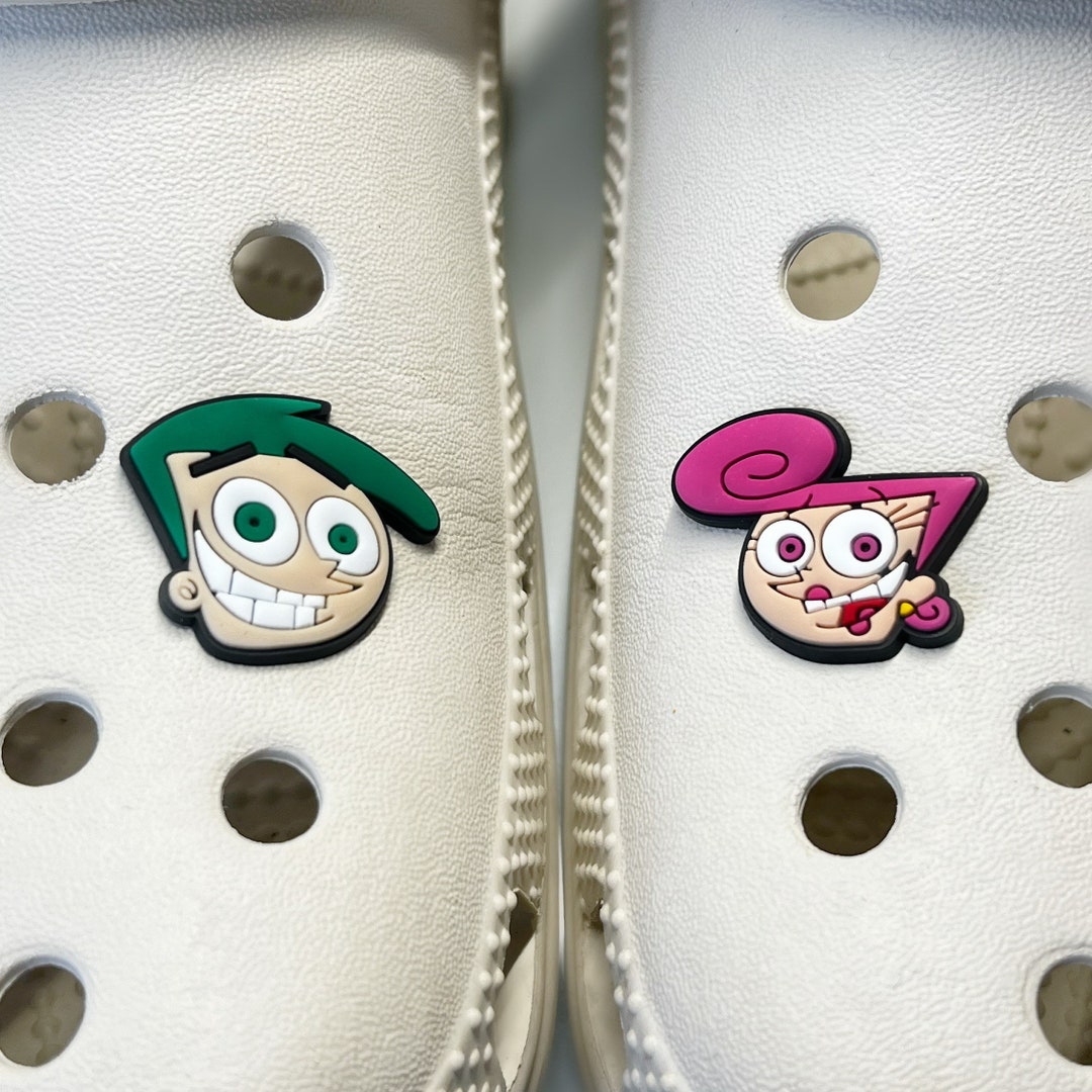 Set of 2 Fairly Odd Parents Croc Charms - Etsy