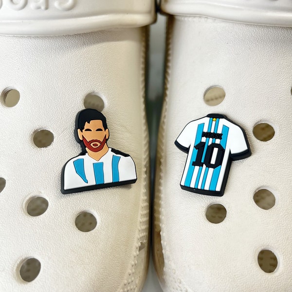 Football Croc Charms - Etsy UK