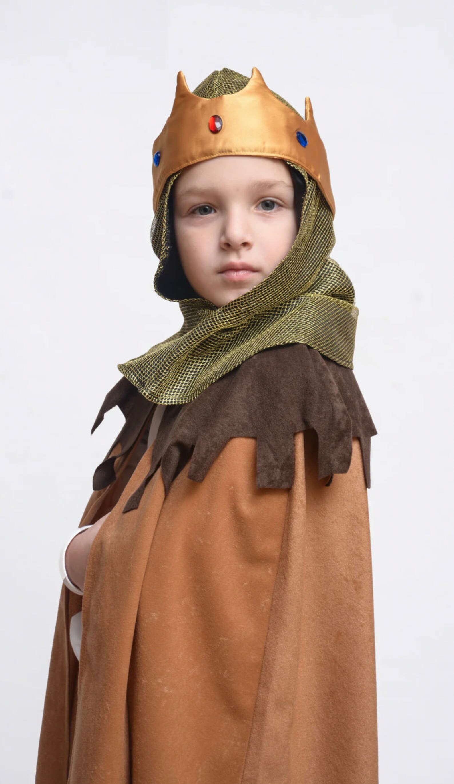 Knight Costume 'ludovic' - Knight Cape in Medieval Templar Colors ...