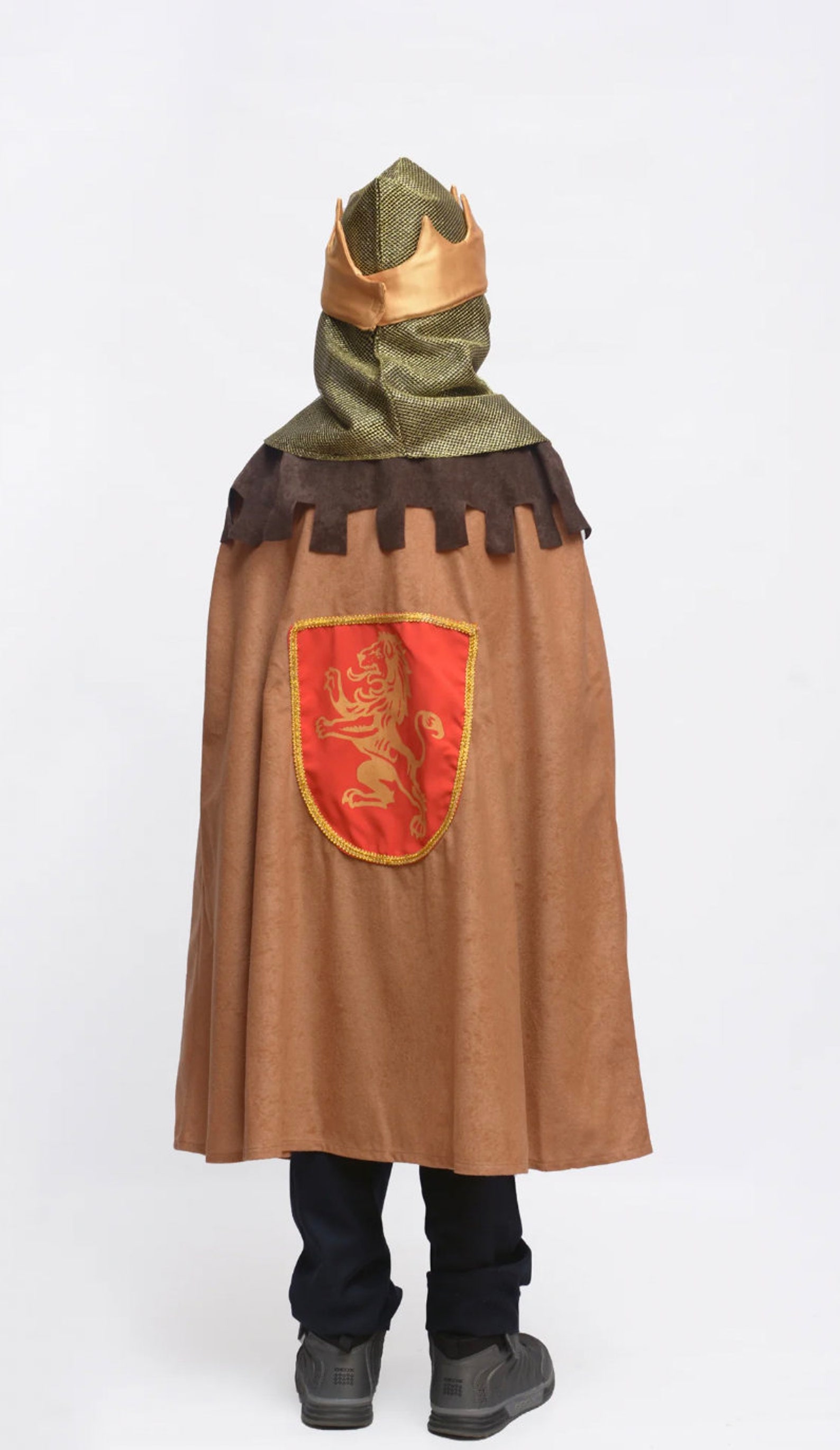 Knight Costume 'ludovic' - Knight Cape in Medieval Templar Colors ...